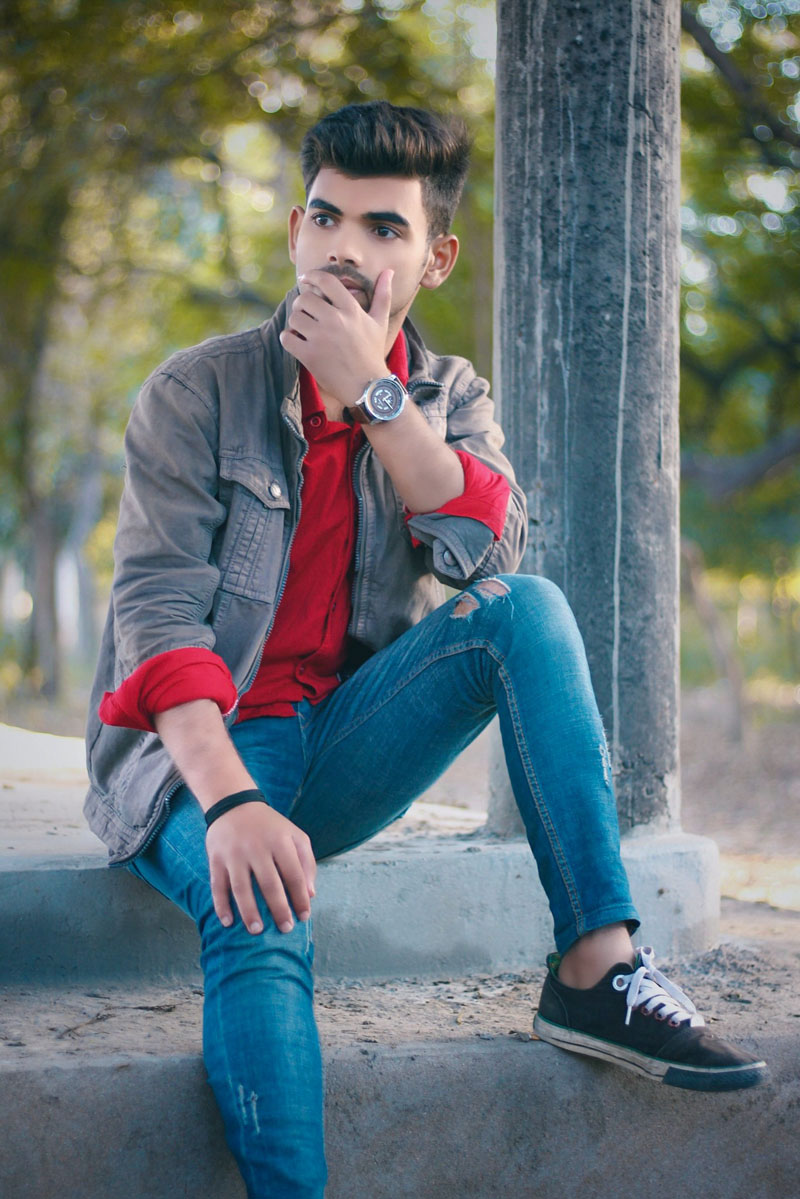 Akash Model from Sultanpur - India, Male Model Portfolio