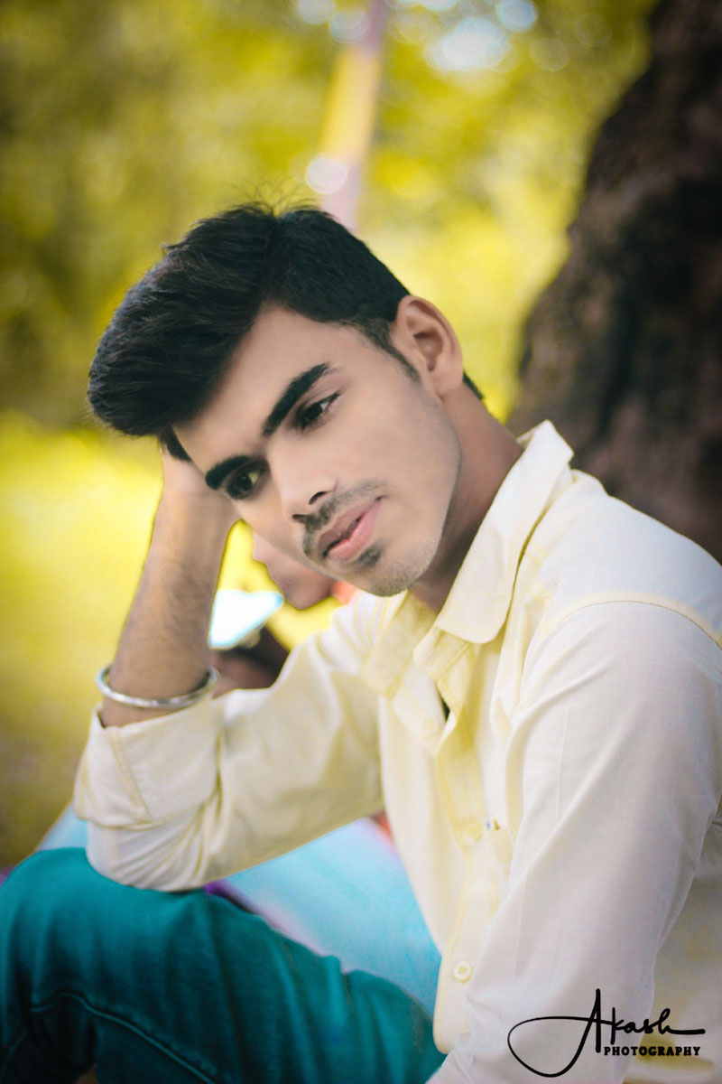 Akash Model from Sultanpur - India, Male Model Portfolio